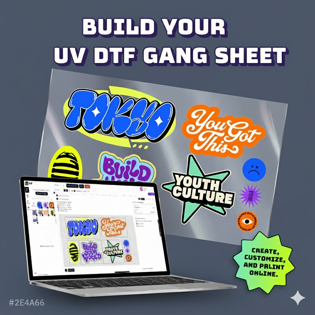 Need Text on your Design – My Custom DTF